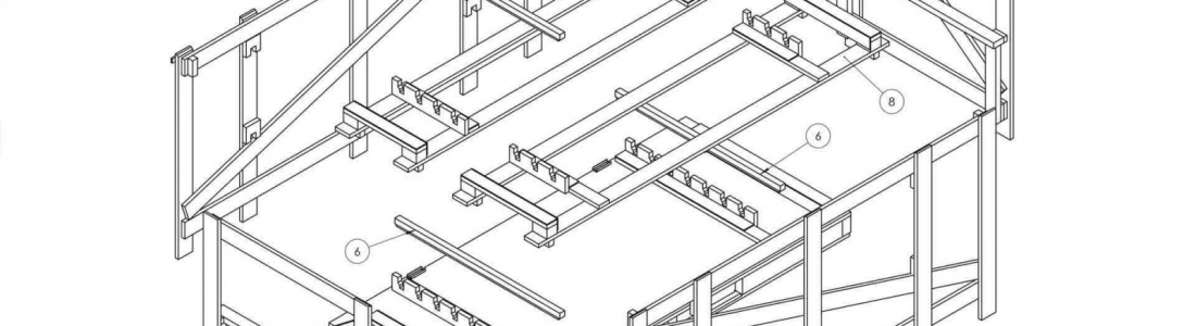 Schéma Isométrique en 3D - Caisserie CBM